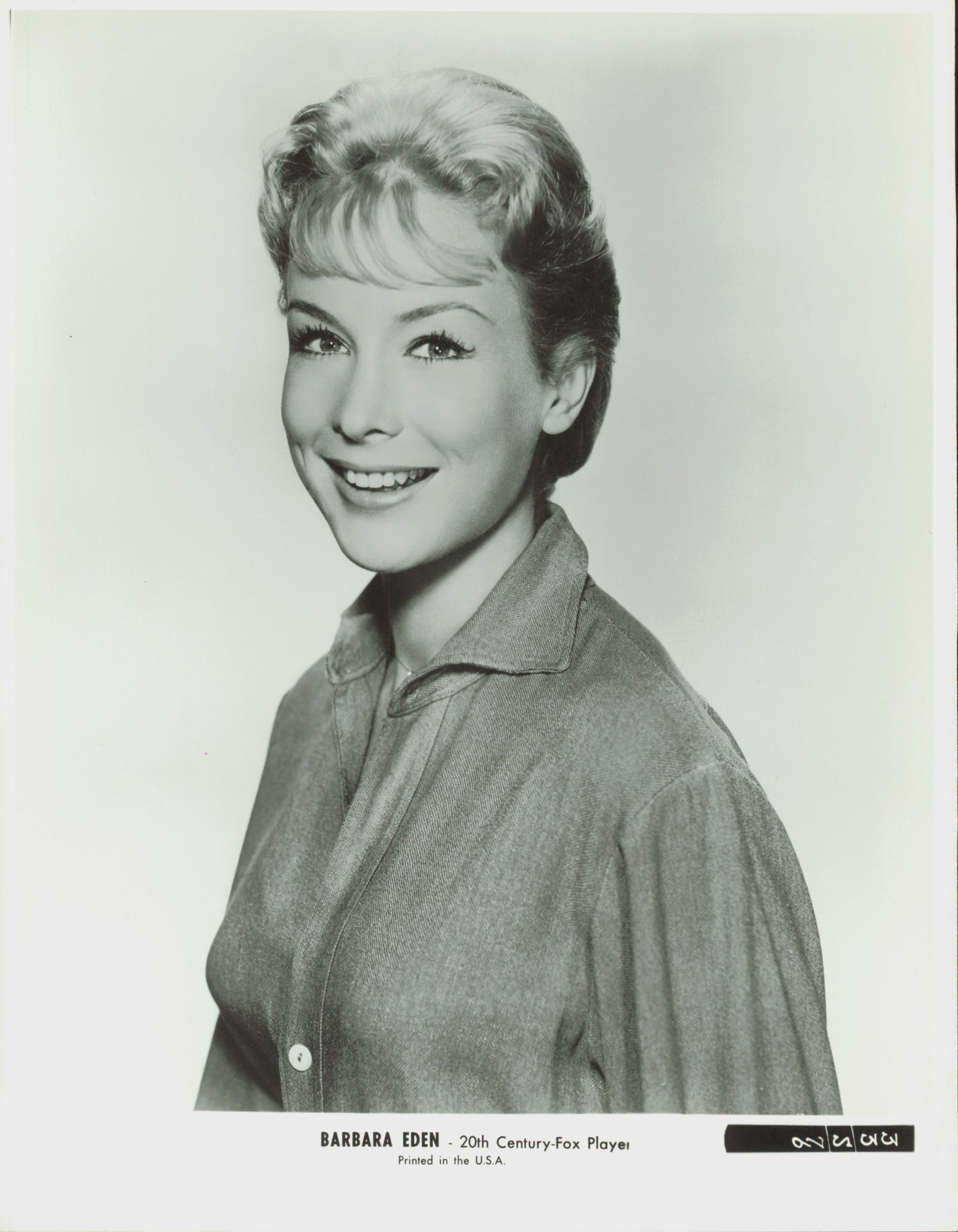 Barbara Eden Portraits (1961 & 1963) (2 Vintage Prints) – Reframed